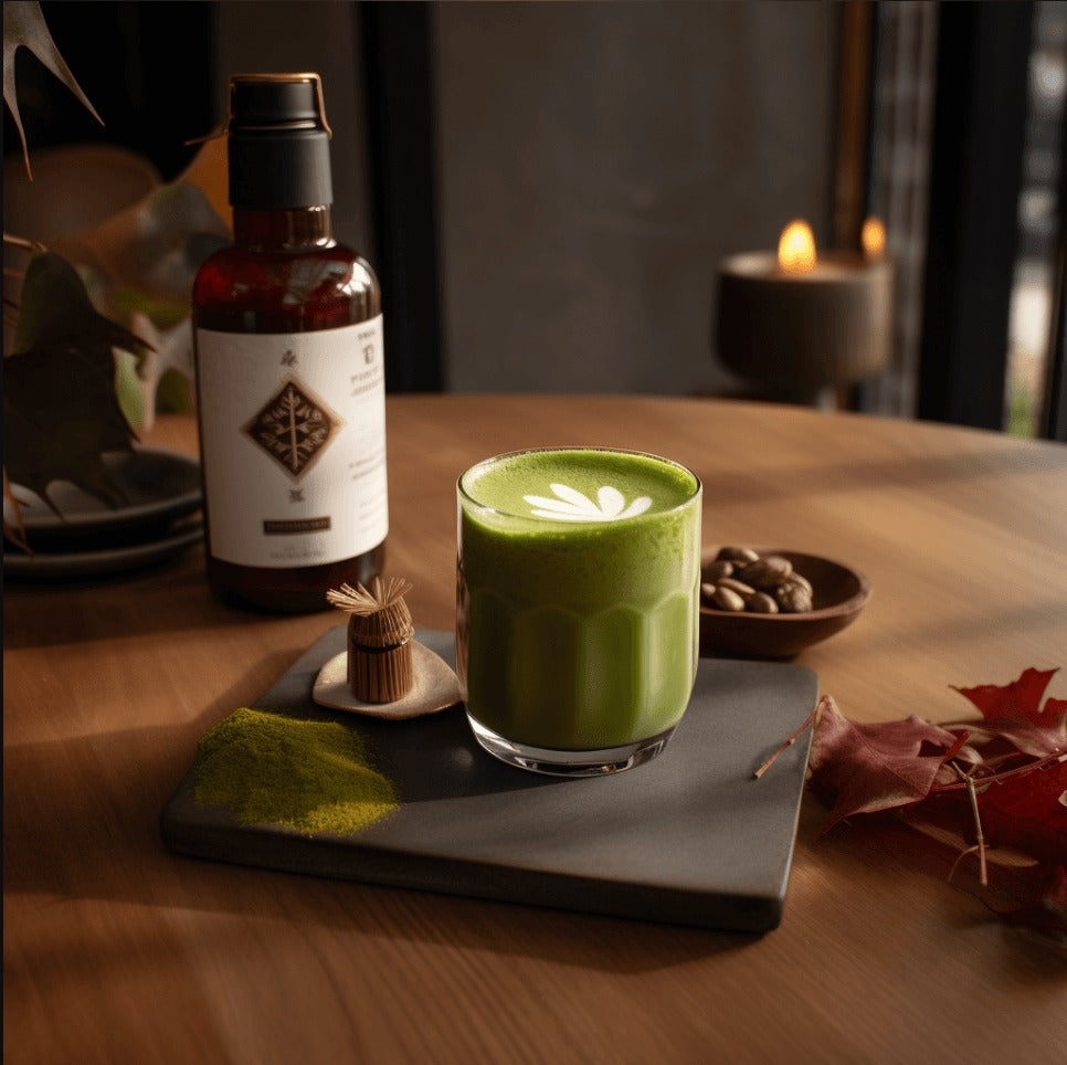 Maple Matcha Latte – Les couleurs du Québec